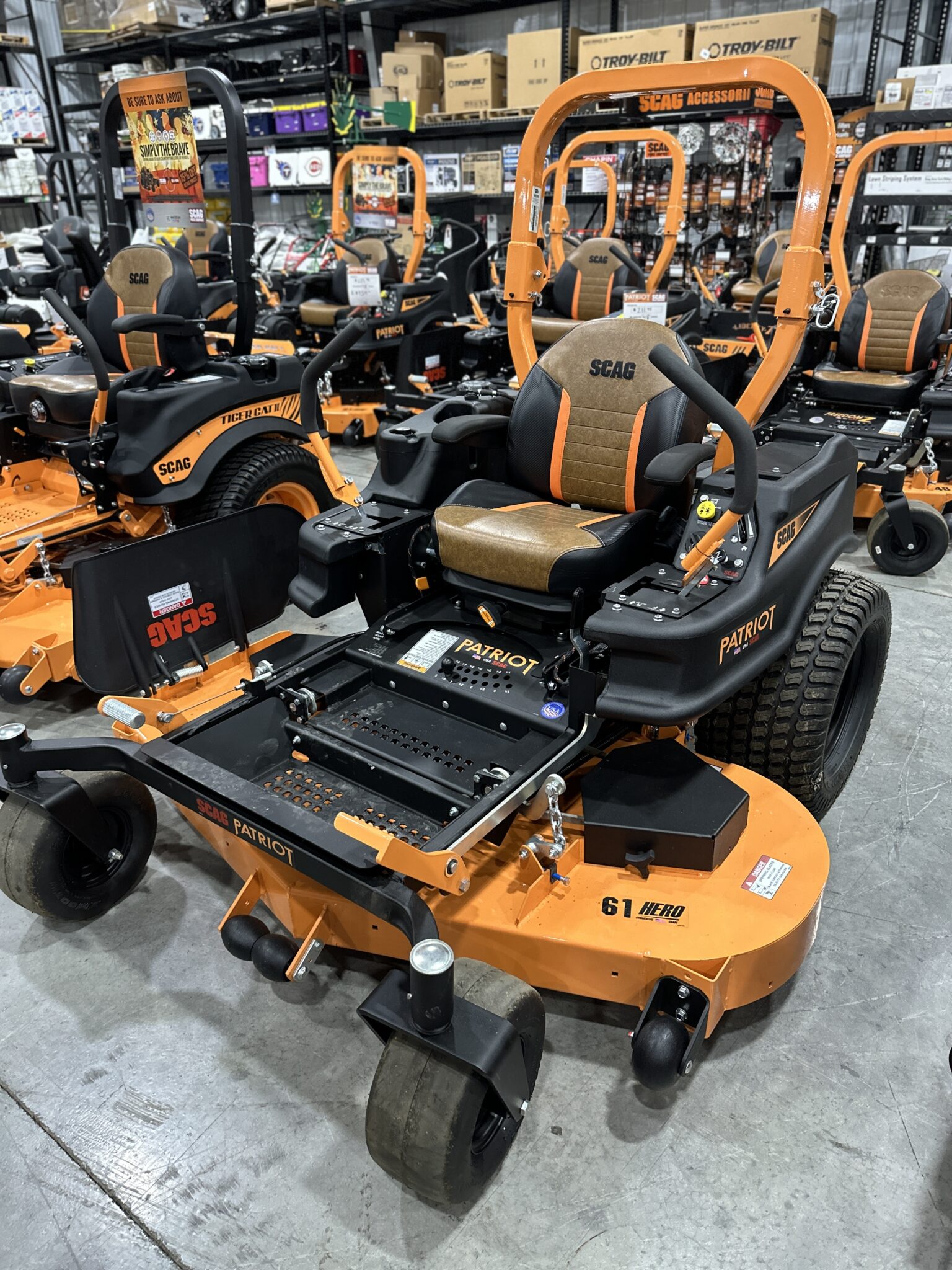 Scag Patriot 61″ – 27hp Scag SR803 V-Twin Engine – Country Farm and Home